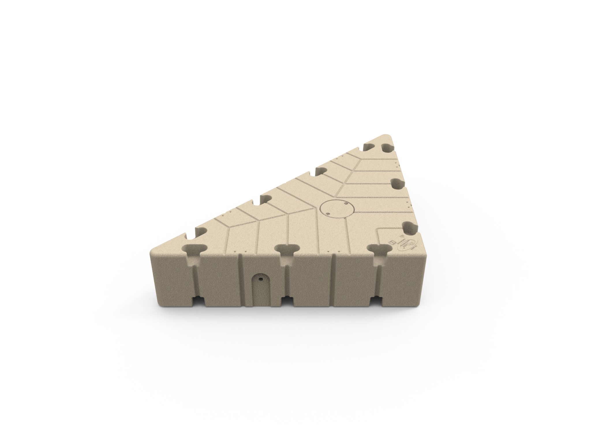 Corner Gusset For Additional Surface And Stability - EZ Dock