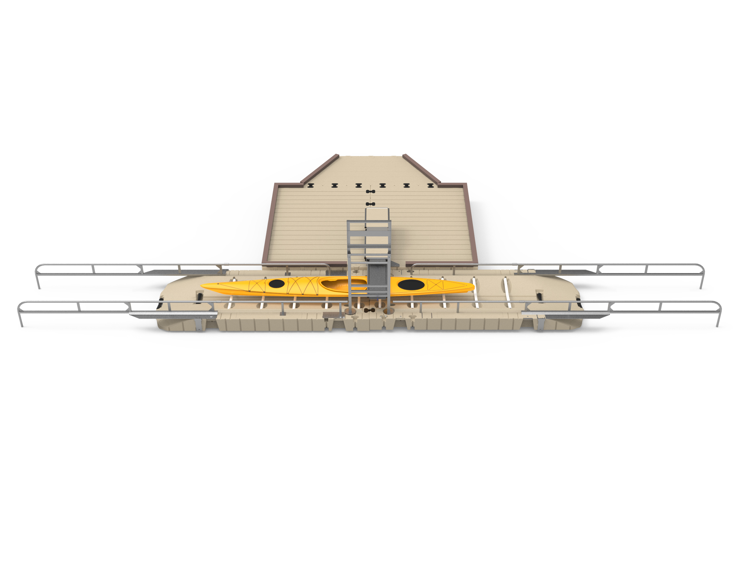 EZ Launch® | Drive Through ADA Transfer Bench | EZ Dock