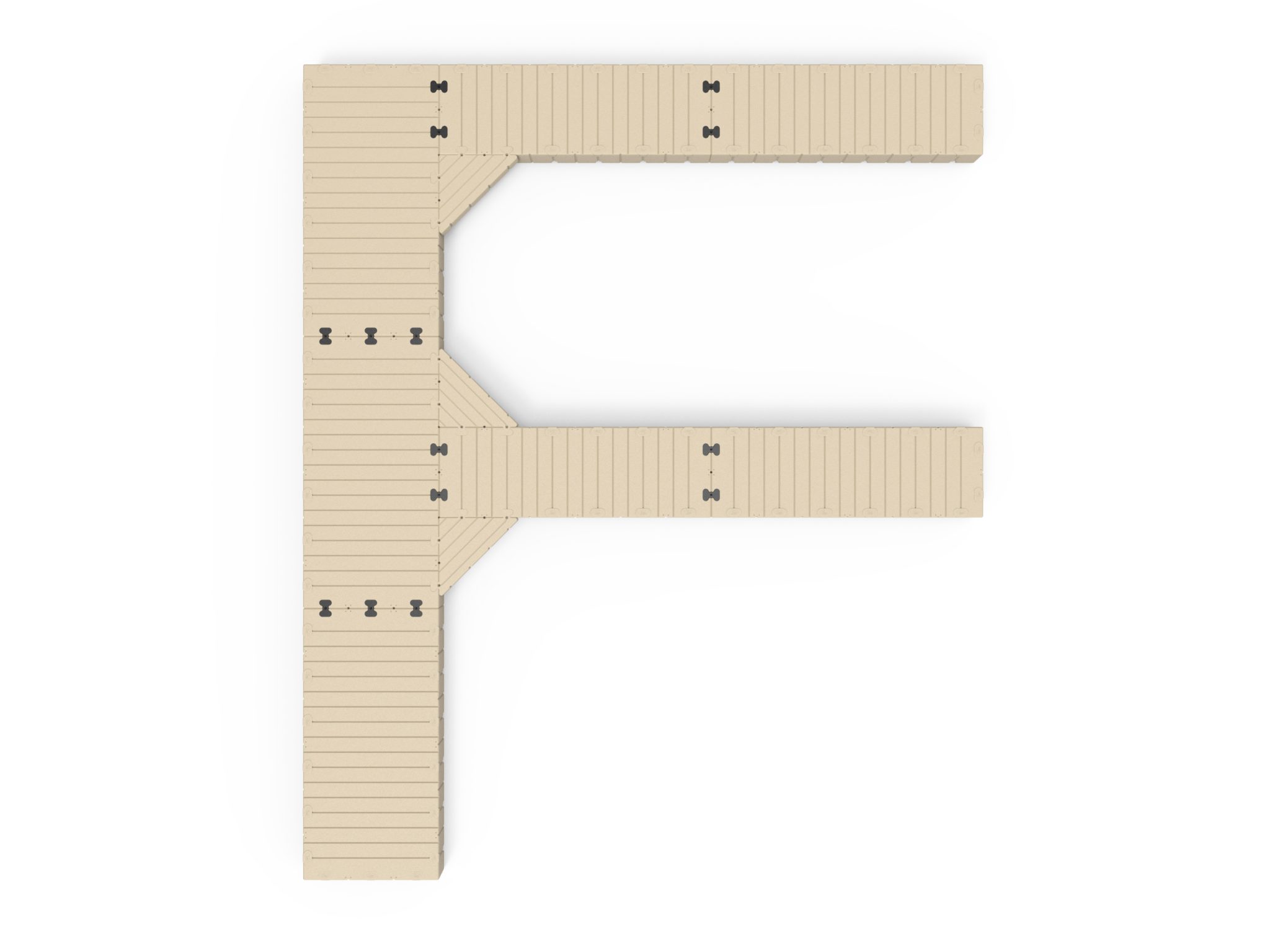 F-Shape Dock | Dock Configurations | EZ Dock