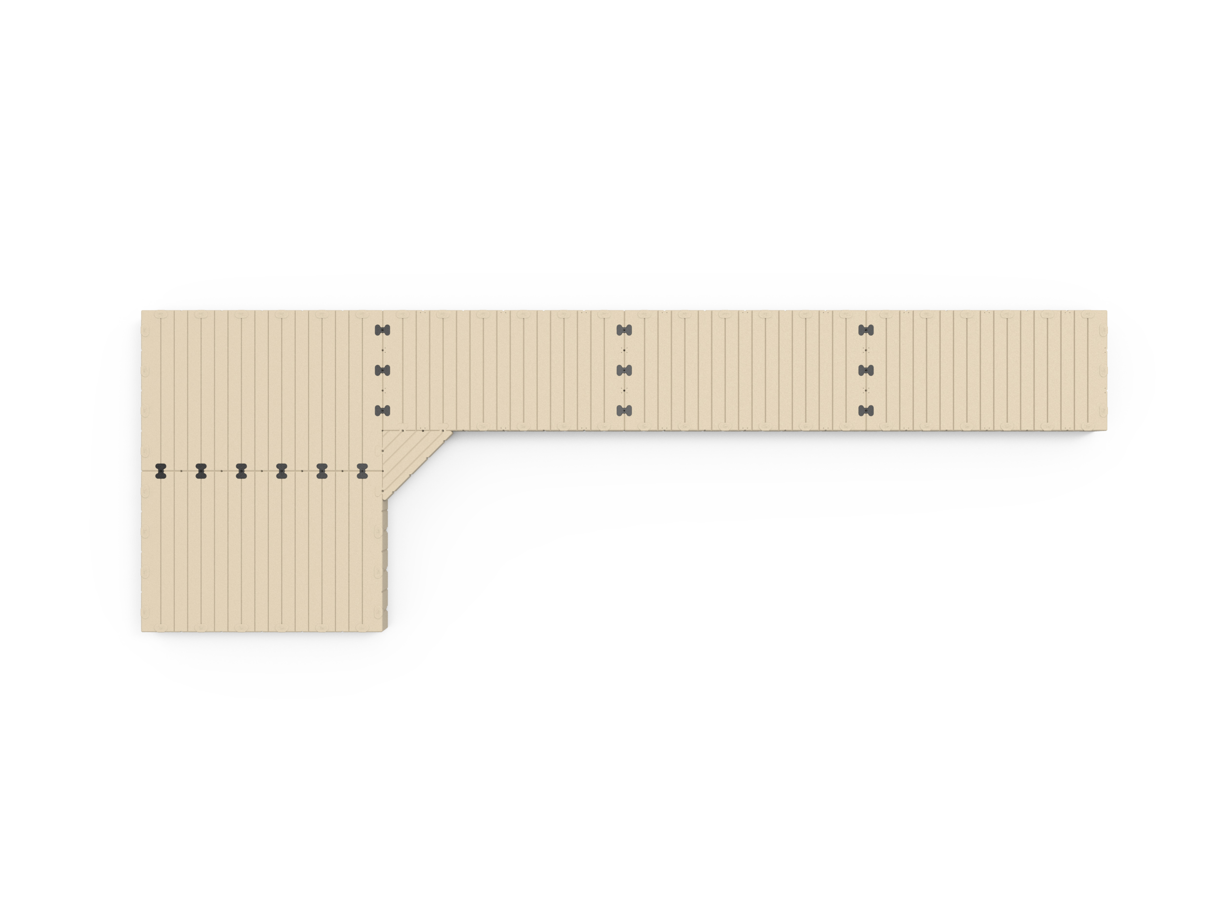 L Shape Dock | Floating Dock Configuration | EZ Dock
