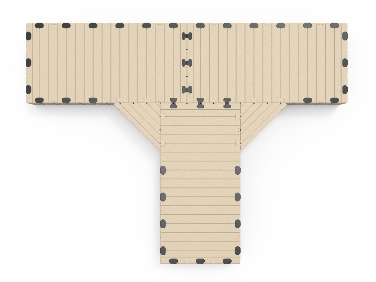 T-Shape Dock | 25' Long x 20' Wide | EZ Dock