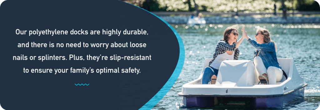 Customizable Paddleboat Dock and Ramp Systems | EZ Dock