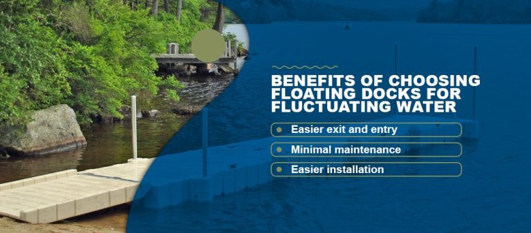 Best Docks for Fluctuating Water Levels | EZ Dock