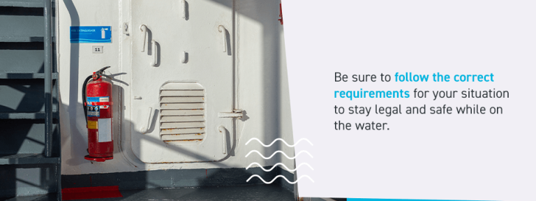 Best Place to Store a Boat Fire Extinguisher | EZ Dock