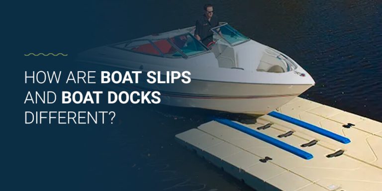 How Are Boat Slips and Boat Docks Different? | EZ Dock