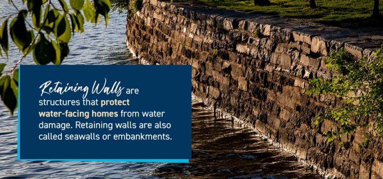 Waterfront Retaining Wall | Lakefront | EZ Dock
