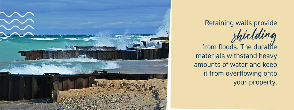 What Types Of Materials Are Used For Retaining Walls Shoreline Plan
