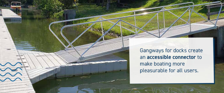 Floating Dock Ramps & Gangways | EZ Dock