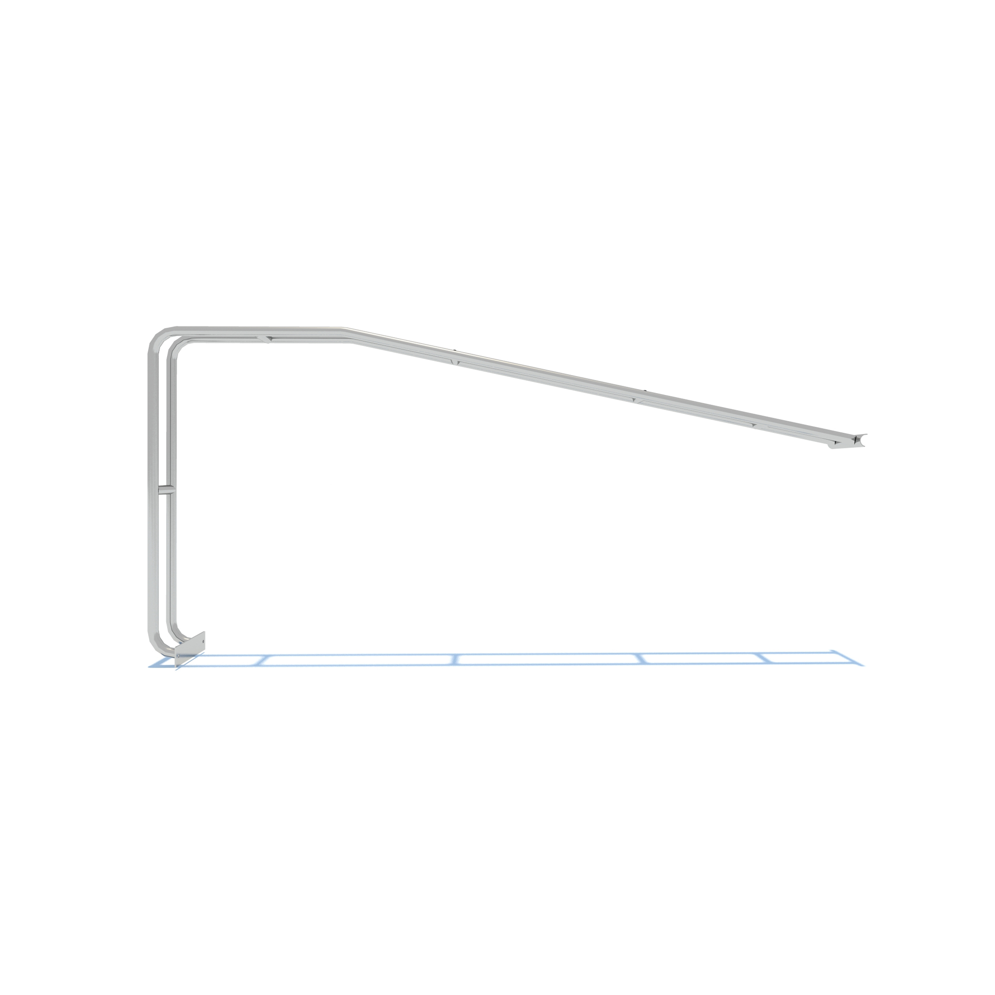 ADA Overhead Kayak Launch Railing - EZ Dock